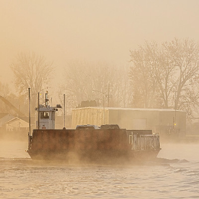 Ferry Me Home on Canvas