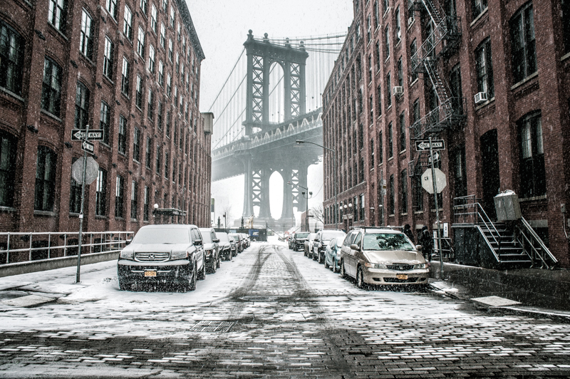 Winter in Brooklyn Print