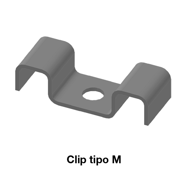 Clip tipo M | Clips y sujetadores Prisma