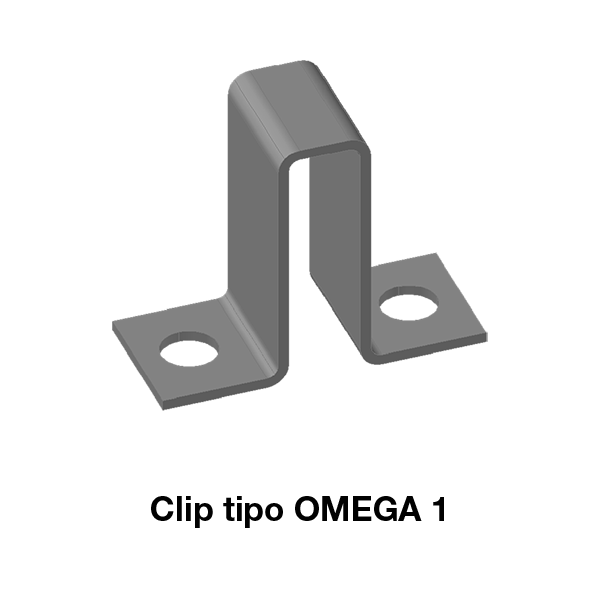 Clip tipo Omega 1 | Clips y sujetadores Prisma