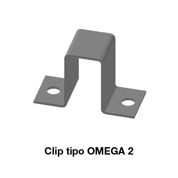 Clip tipo Omega 2 | Clips y sujetadores Prisma