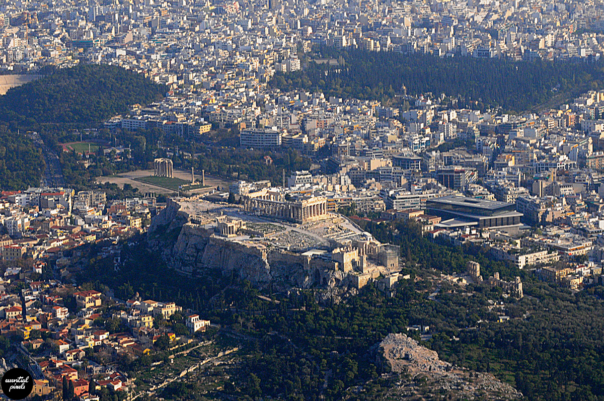 "Athens from Above" | Essential Pixels