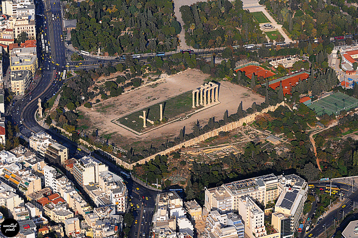 "Athens from Above" | Essential Pixels
