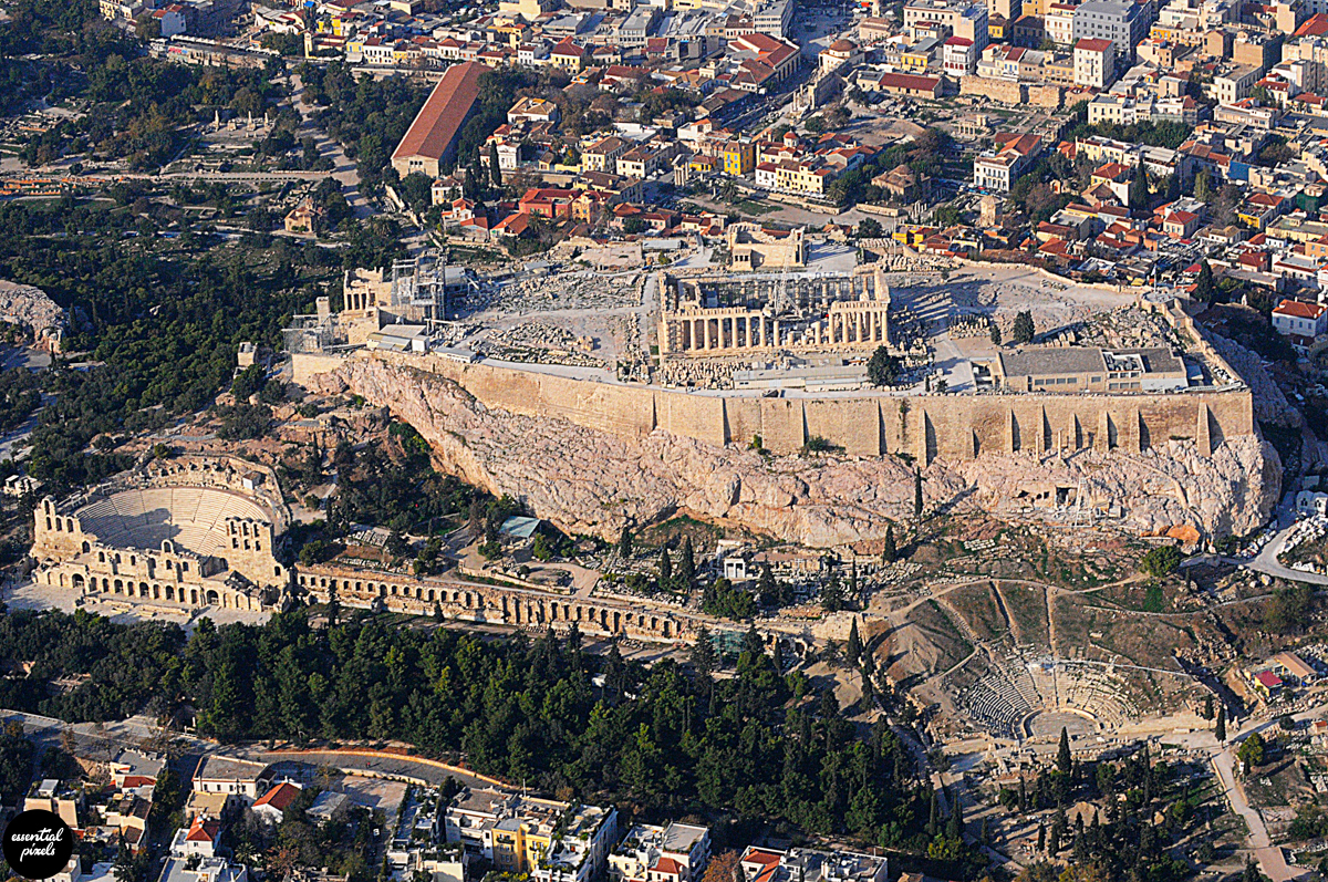"Athens from Above" | Essential Pixels