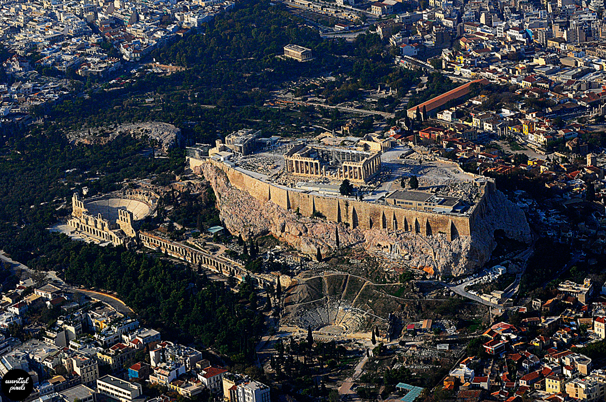 "Athens from Above" | Essential Pixels