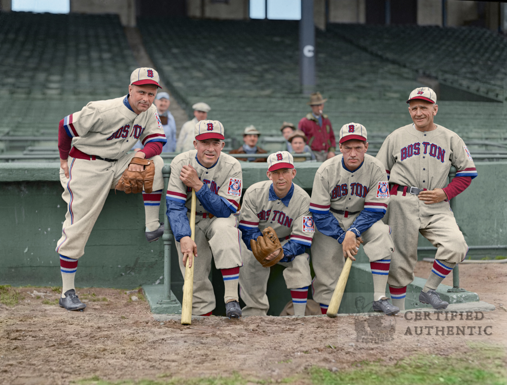 ManCave Pictures. Photo Restoration & Colorization of Classic Sports ...