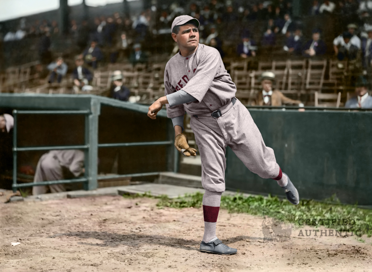 ManCave Pictures. Photo Restoration & Colorization of Classic Sports ...