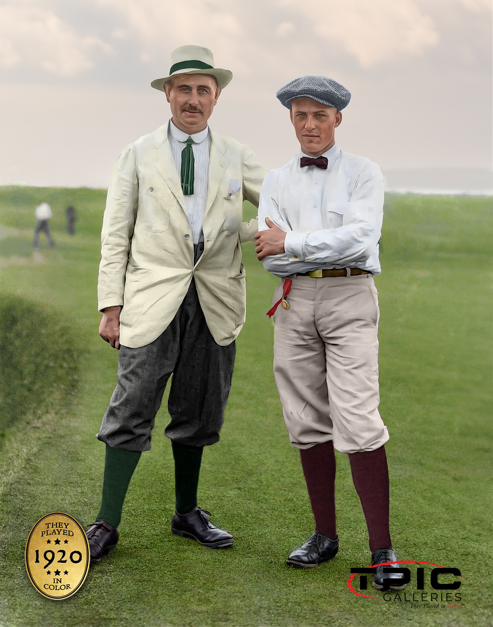 Harry Vardon and Bobby Jones - US Open (1920)