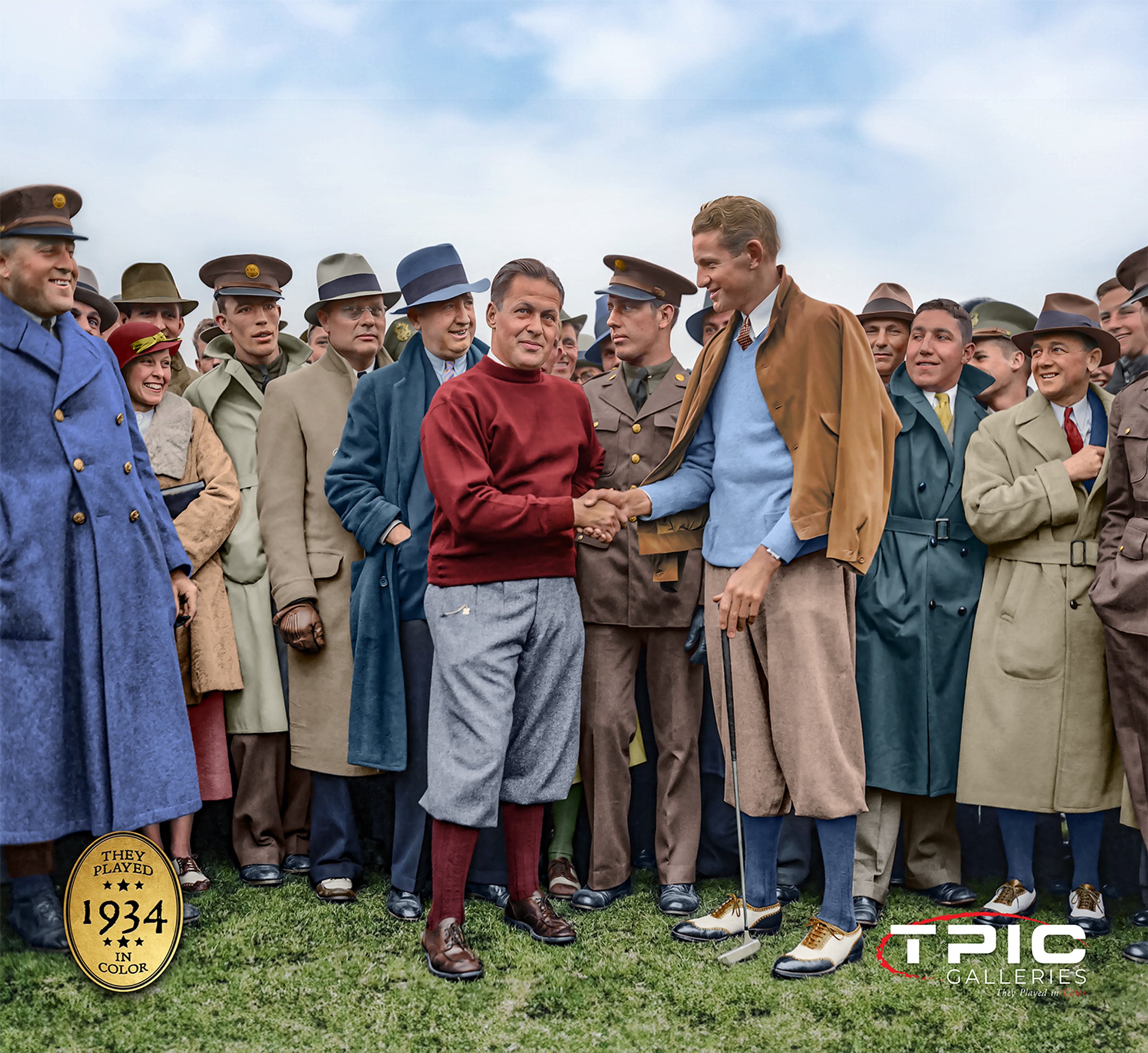 Bobby Jones & Horton Smith - The 1st Masters (1934)