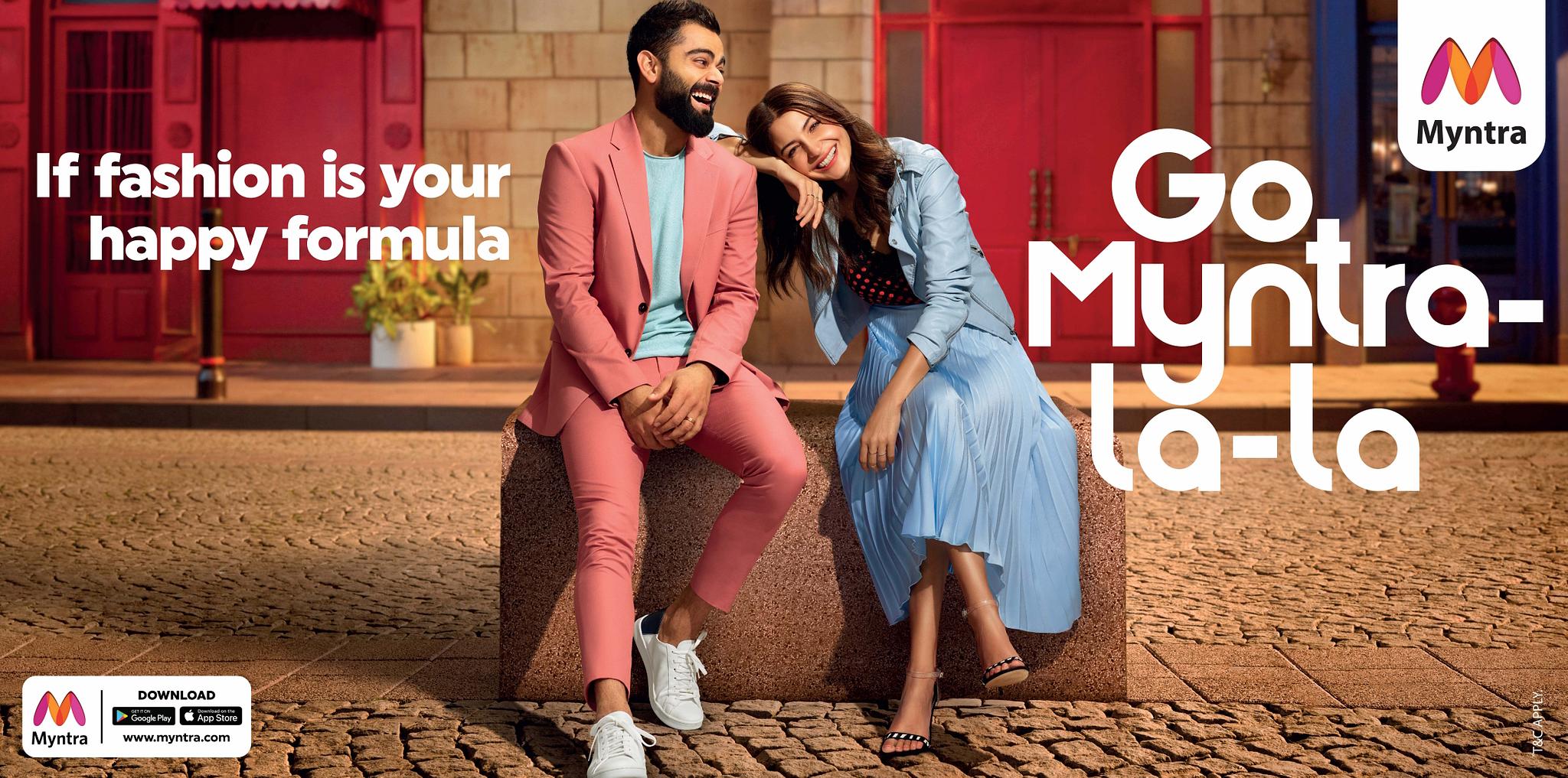 Myntra - Virat Kohli & Anushka Sharma | Glitz Production