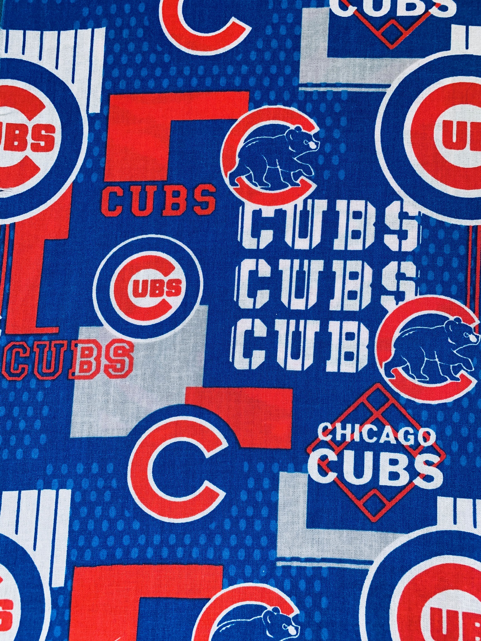 Square Cubs Face Mask