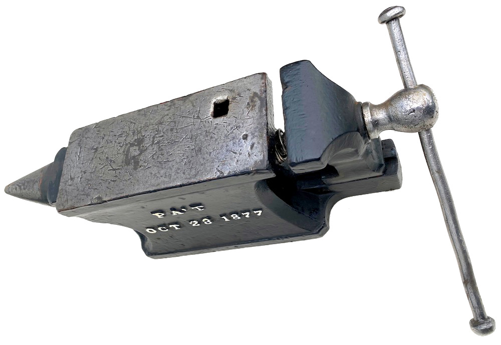 Scarce Antique Charles Parker No. 2 Anvil-Vice