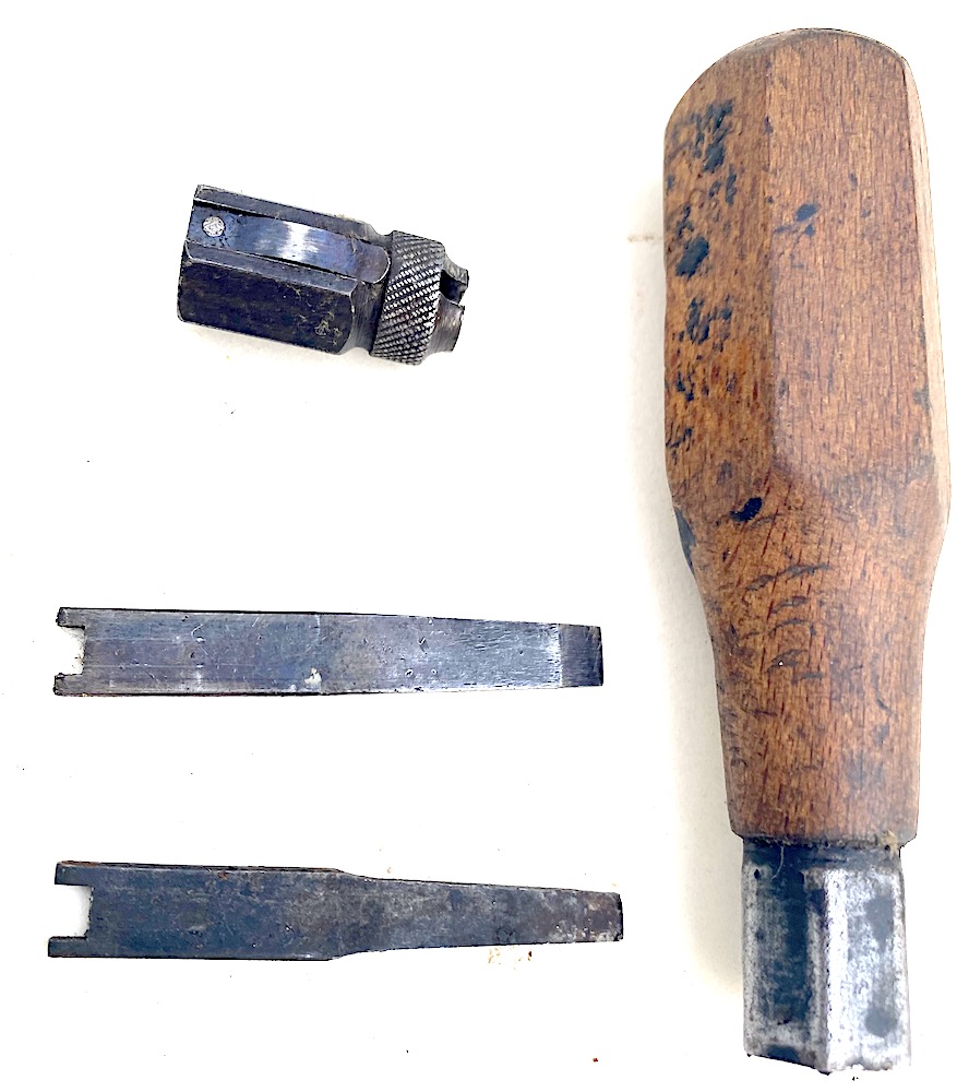 WWII Era German Two-Piece Screwdriver marked D.R.G.M.