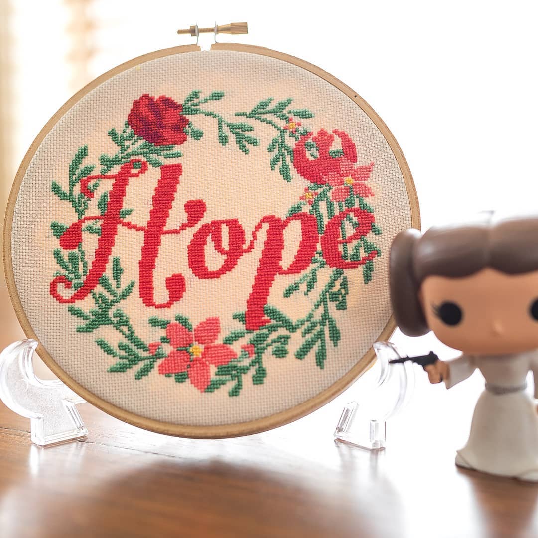 Shop Hope Cross Stitch Pattern