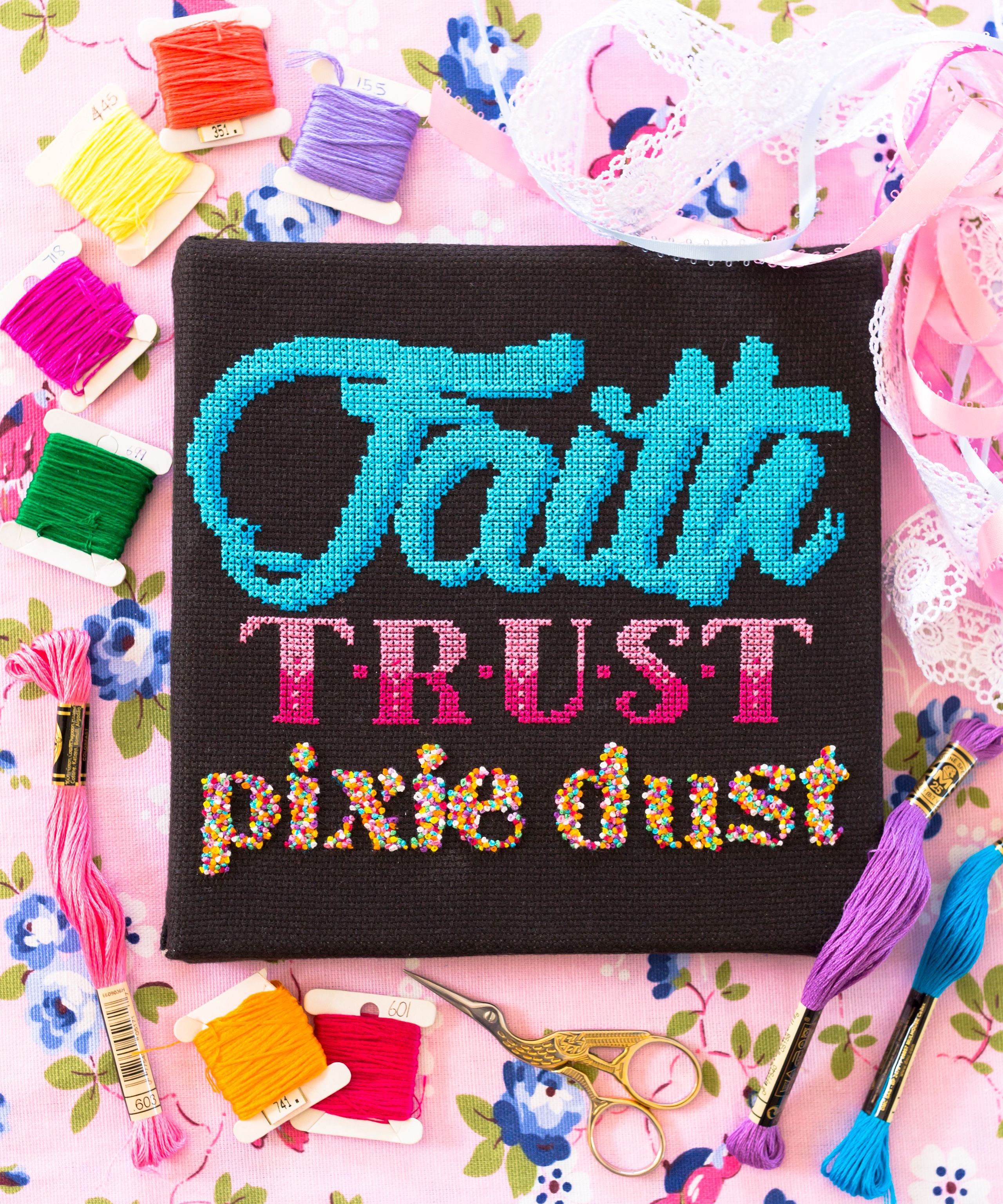 Pixie Dust Cross Stitch Pattern