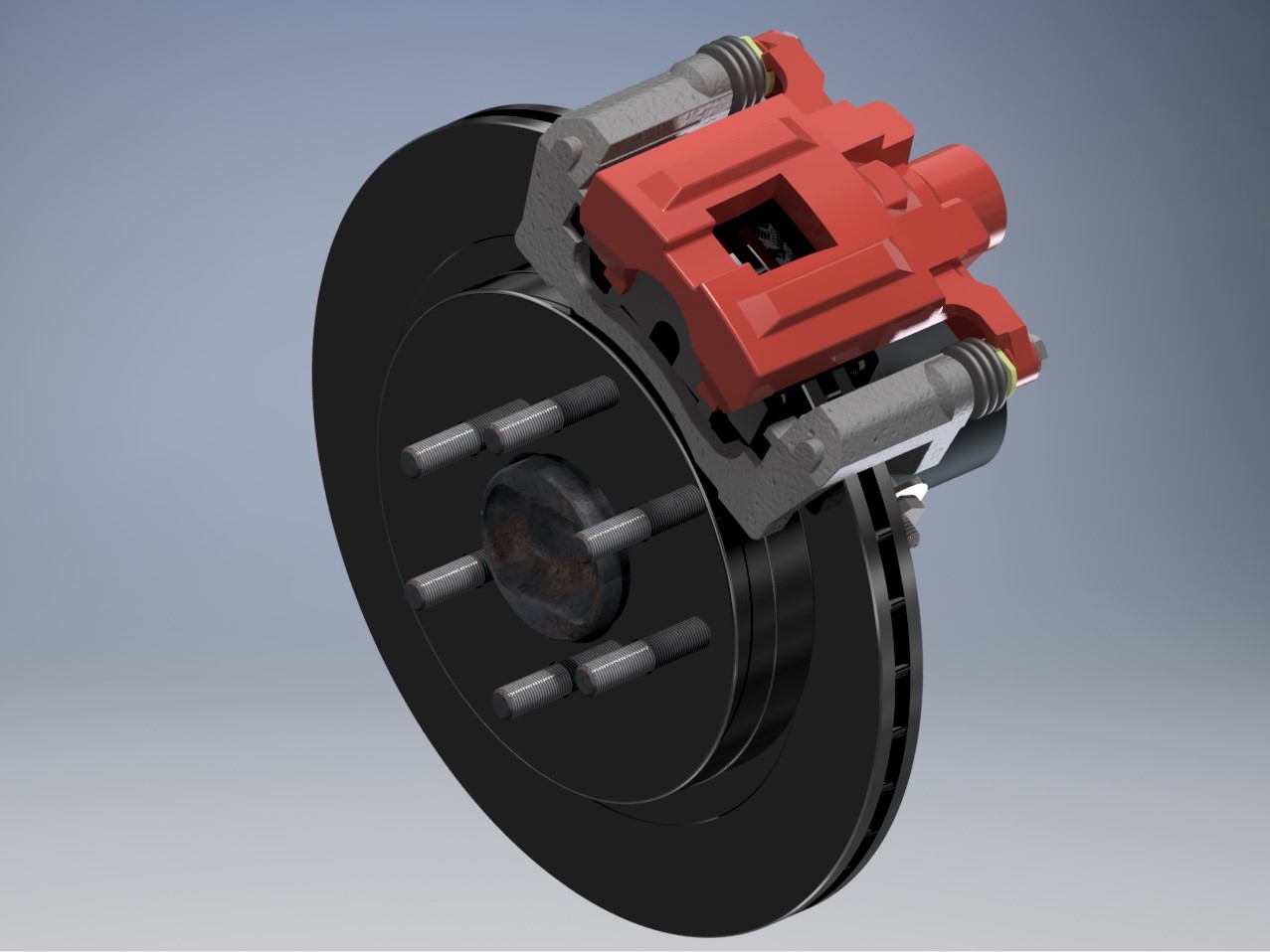 Dakota R/T Rear Disc Conversion Kit '15 GT Calipers