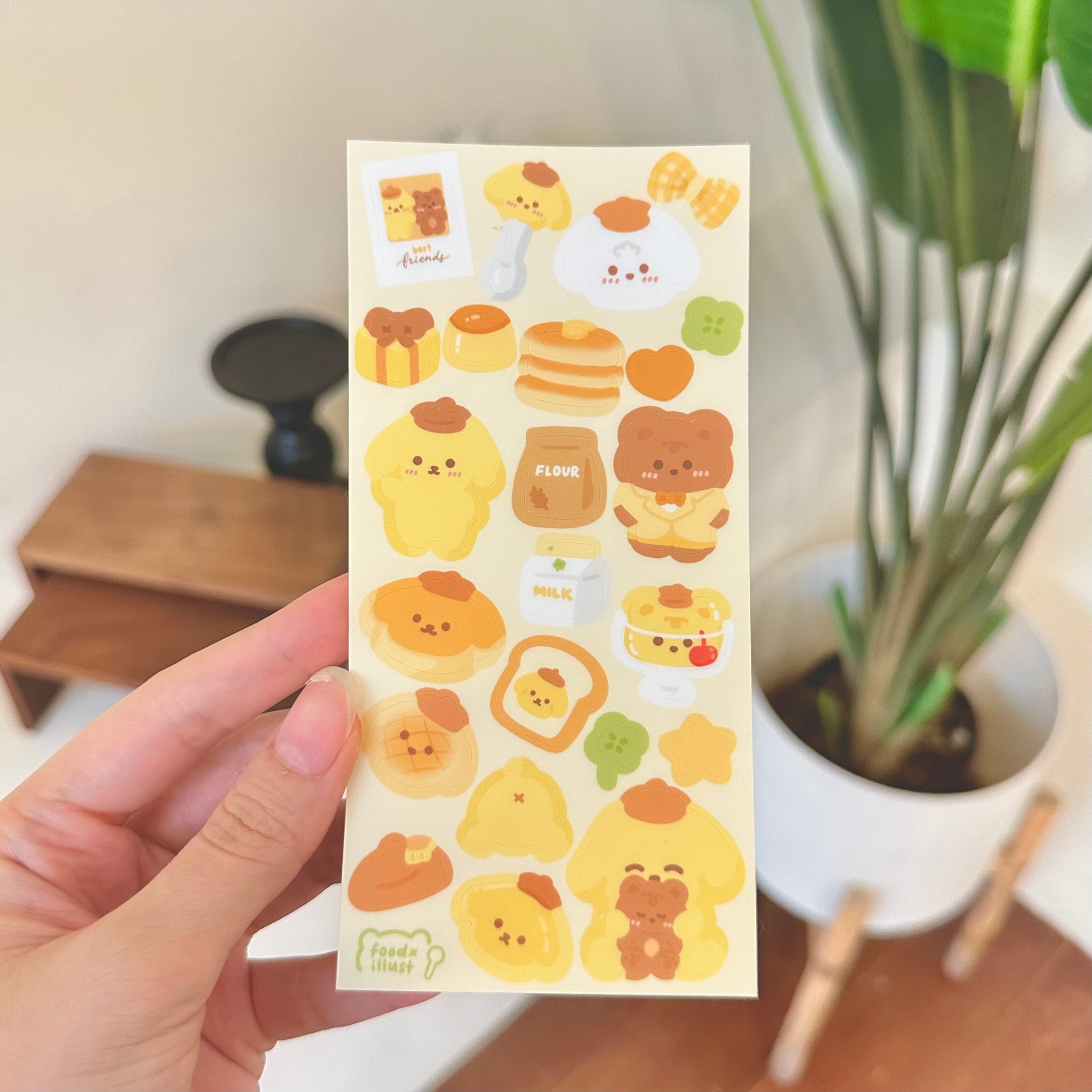 Matte Pompompurin Sticker Sheet