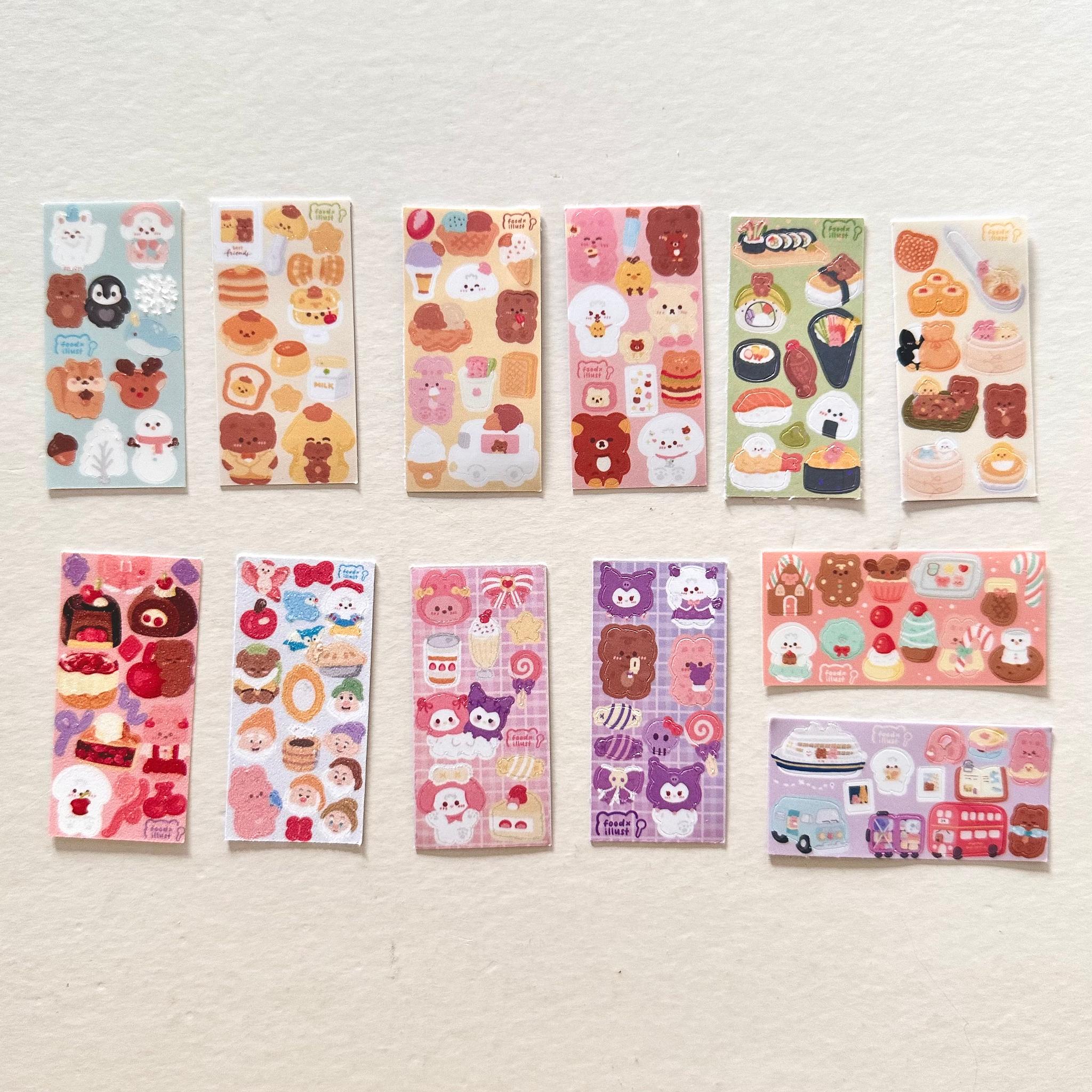 Tiny Sticker Sheet Full Set (Vol1 & Vol2)