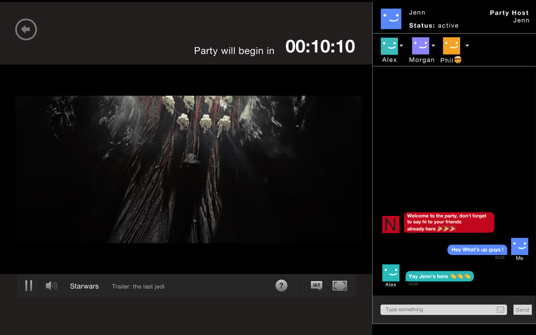 Netflix Group Watch - Personal Project | Himaad Riaz