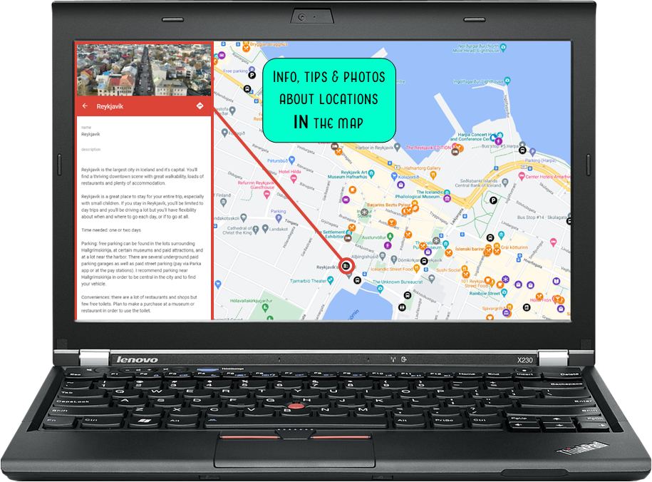 Custom Itinerary & Map | Plan it ICELAND