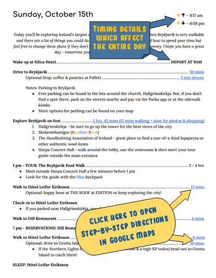 Custom Itinerary & Map | Plan it ICELAND