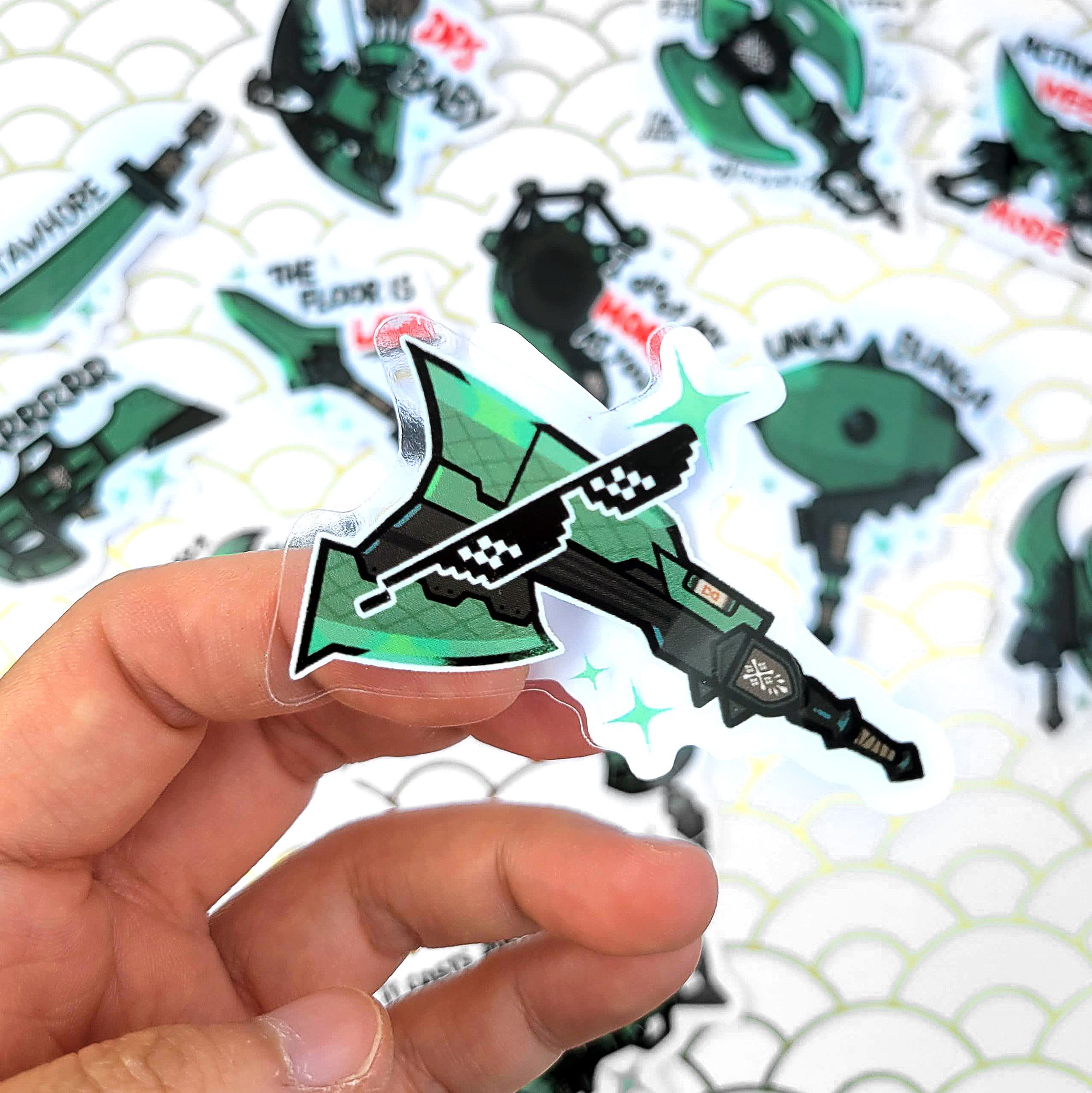 MHR Kamura Defender weapons stickers