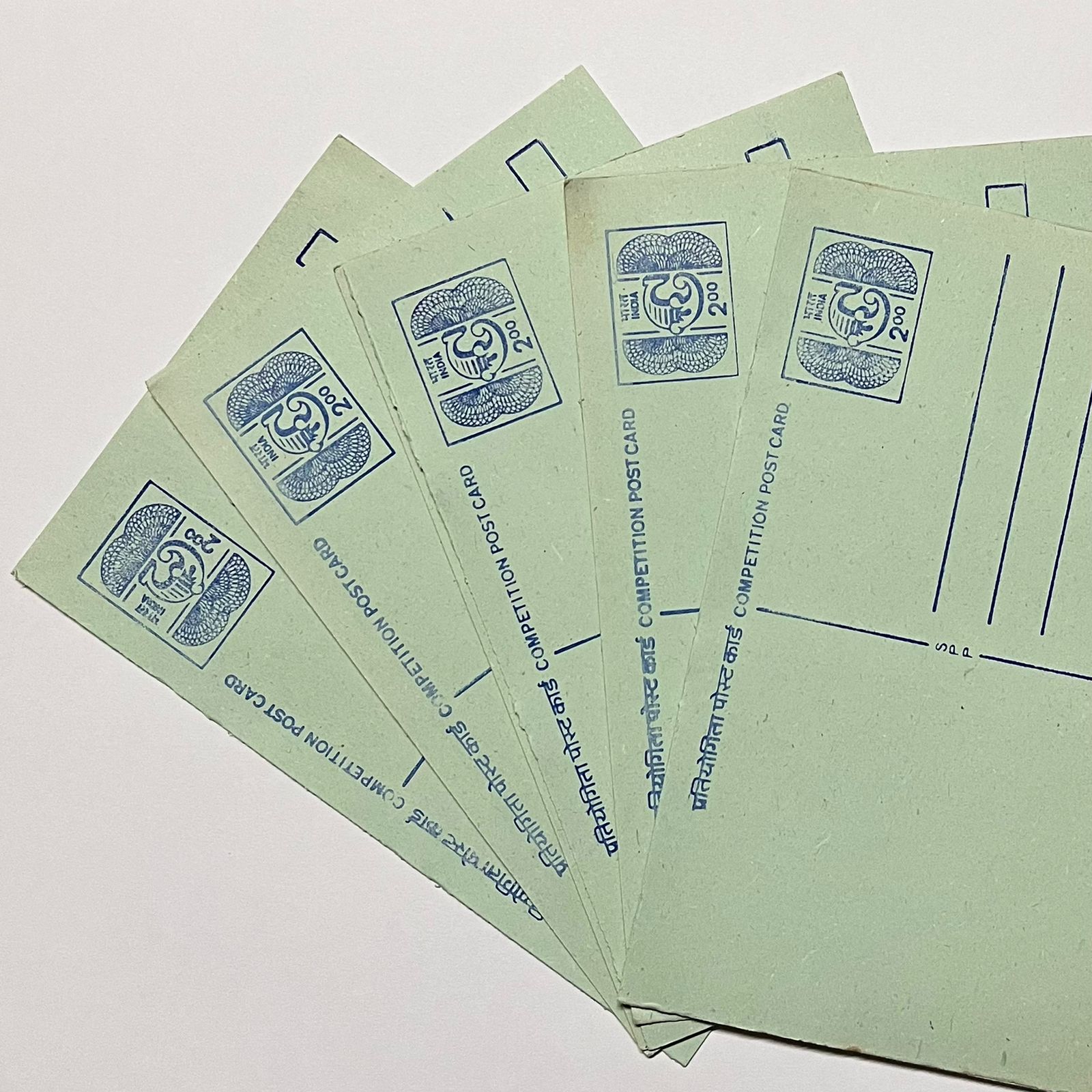 INDIA POST - COMPETITION CARD - 10 CARDS