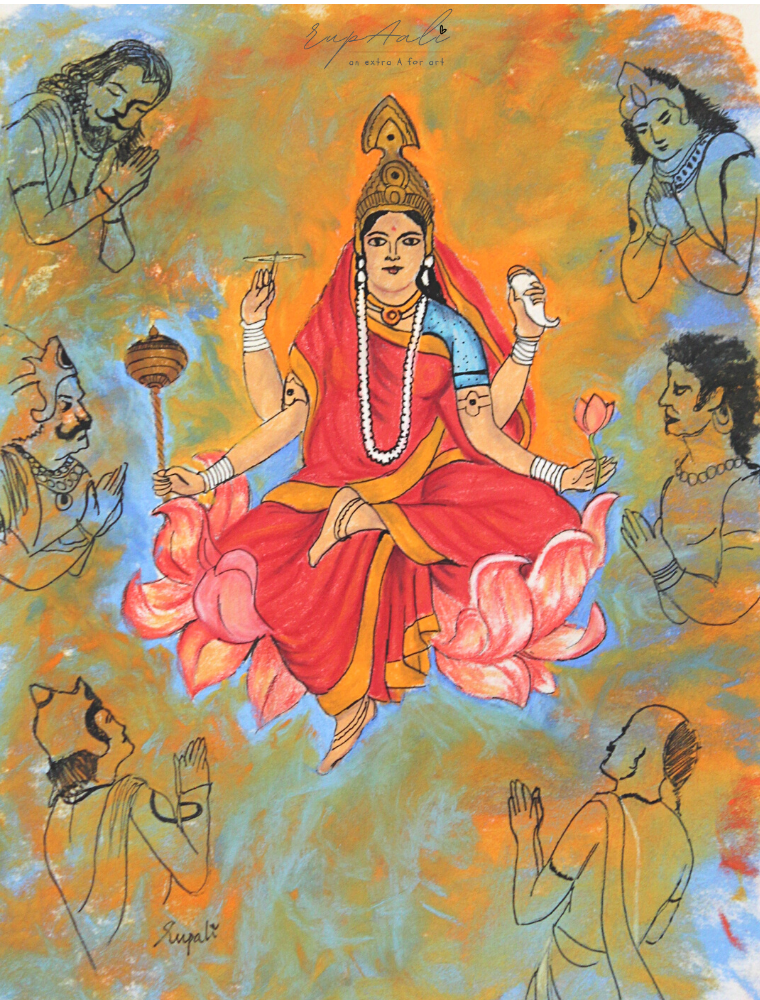 Siddhidatri Maa - Hindu Goddess
