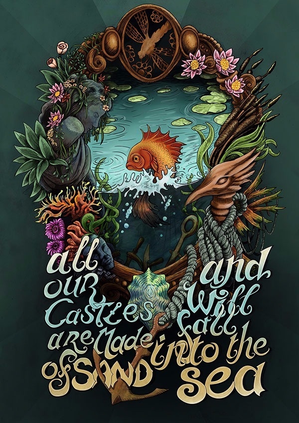 ~ Fall into the Sea ~ | Yancke - Illustrator and Designer