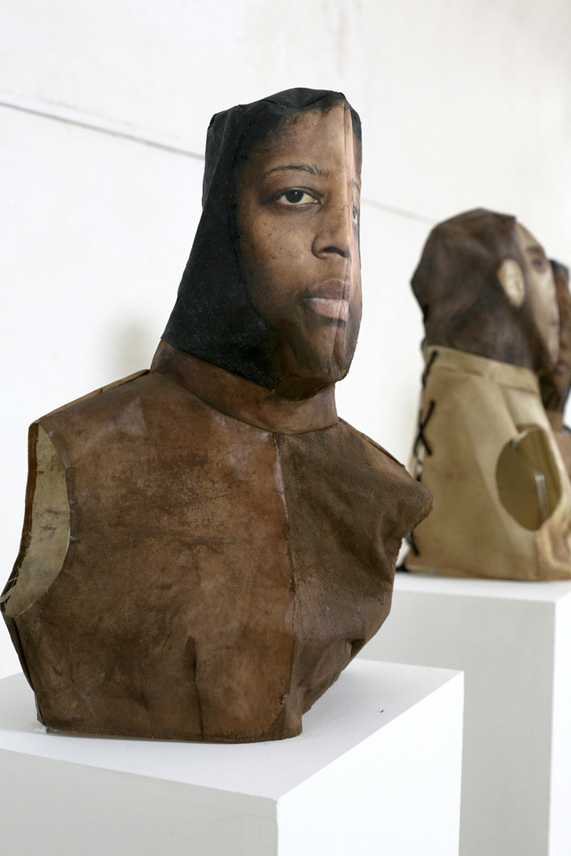 Bust, Classical, African, Fabric Sculpture, 3-d photography, photo ...
